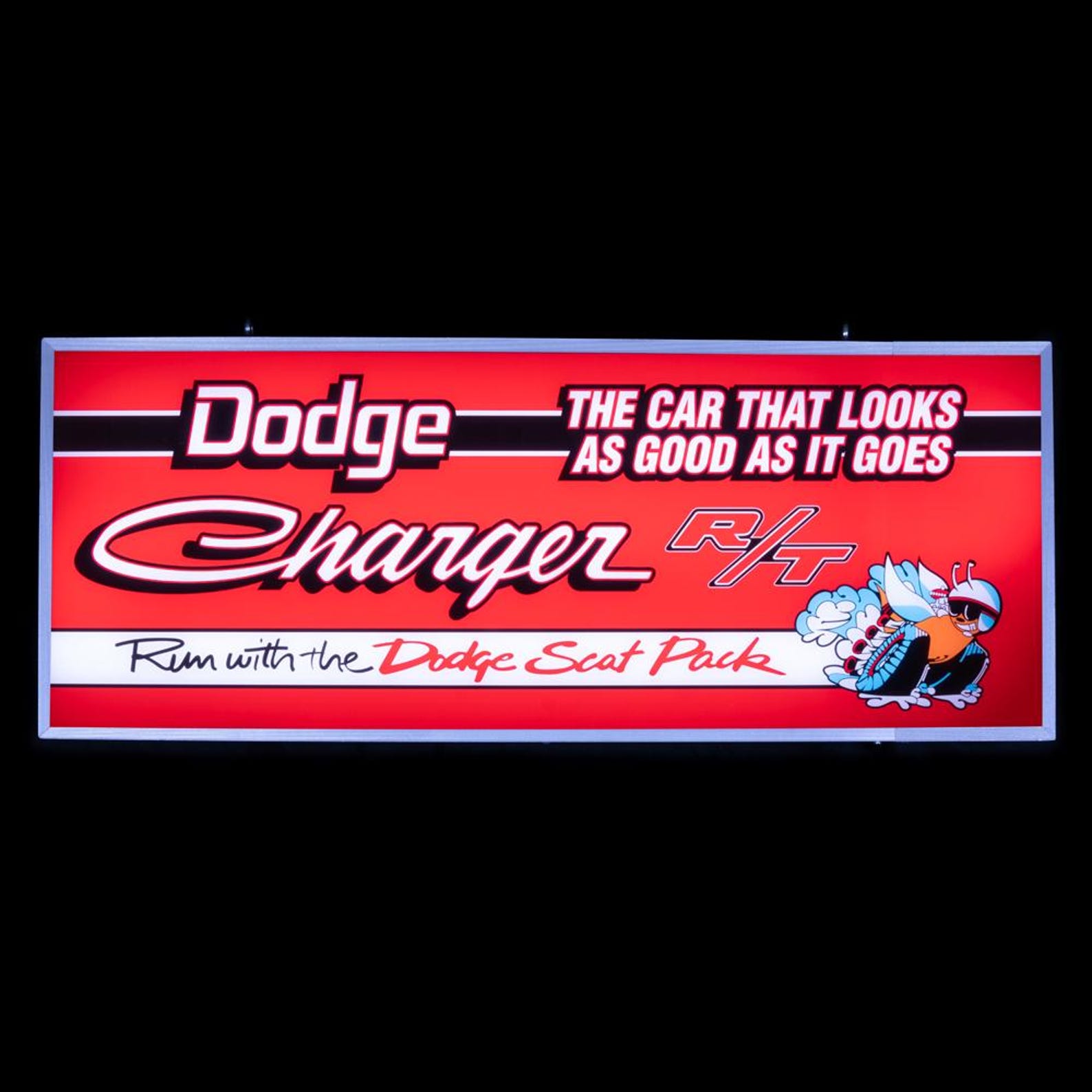 Dodge Charger RT Sign, Officially Licensed Dodge Product, Dodge Charger ...