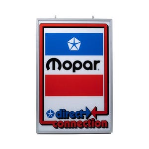 Mopar Direct Connection 24 Inch Backlit LED Lighted Sign - 1MPDCV02 - Etsy