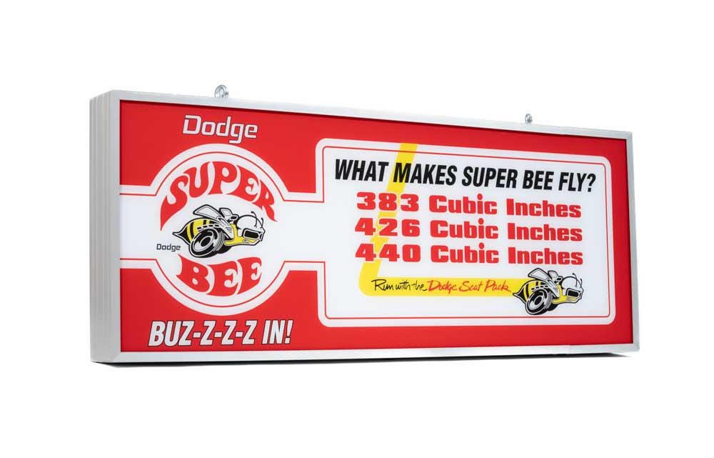 Dodge Super Bee Backlit Sign, Scat Pack Men’s Christmas Gift - Etsy