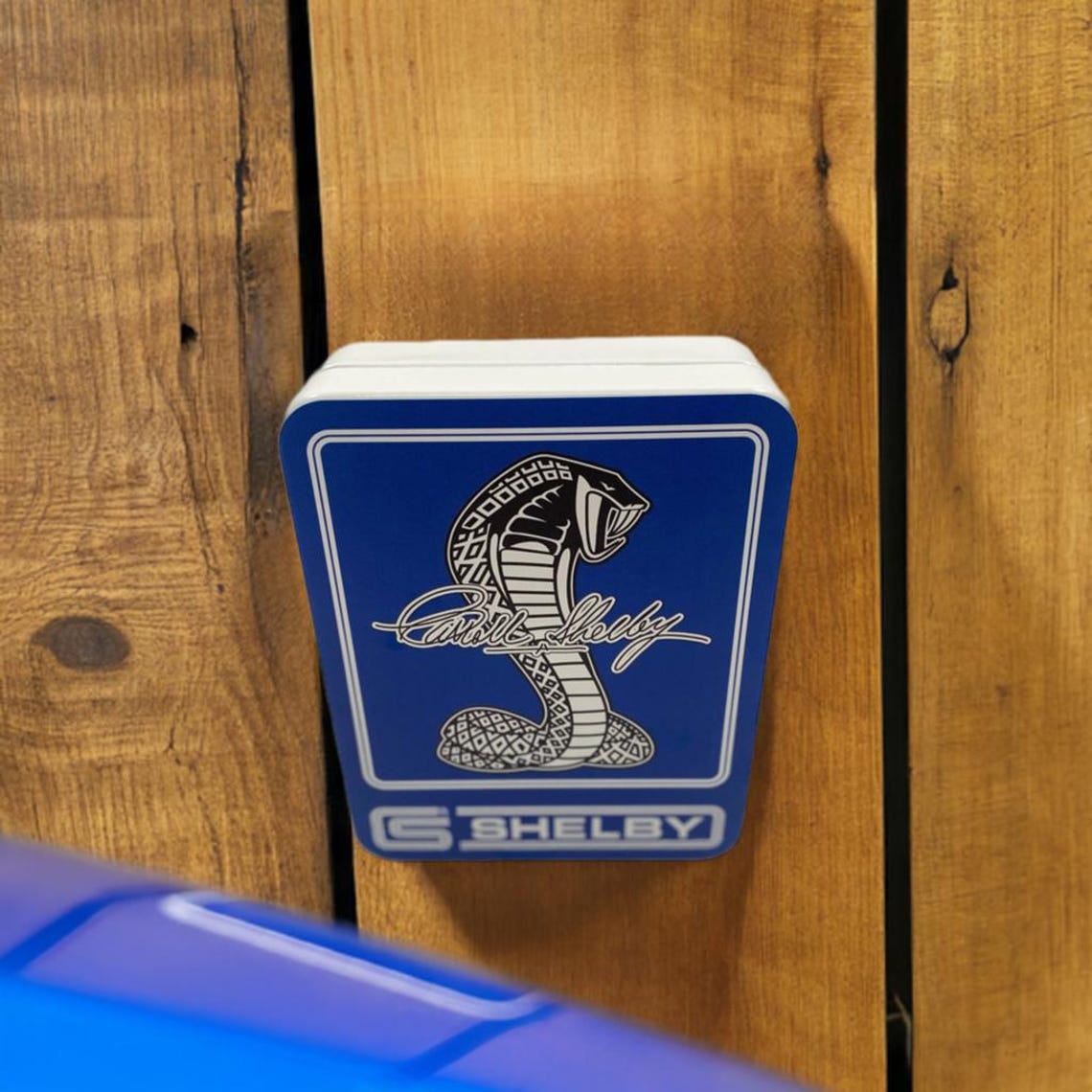 Shelby Cobra Locking Key Cabinet, Officially Licensed Shelby Sign ...