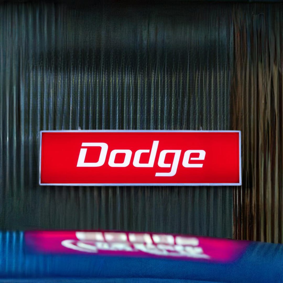 Dodge Sign, Officially Licensed Dodge Product, Dodge Viper GTS, Dodge ...