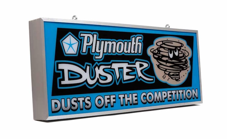 Plymouth Duster Sign, Officially Licensed Chrysler Plymouth Product ...