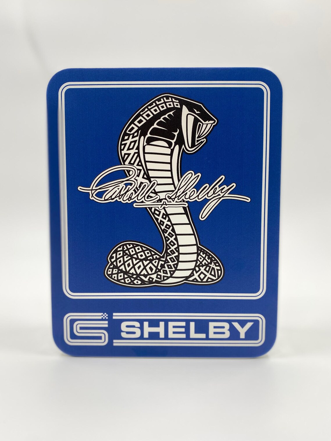 Shelby Cobra Locking Key Cabinet, Officially Licensed Shelby Sign ...