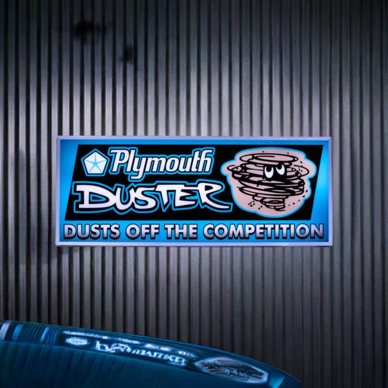 Plymouth Duster Sign, Officially Licensed Chrysler Plymouth Product ...