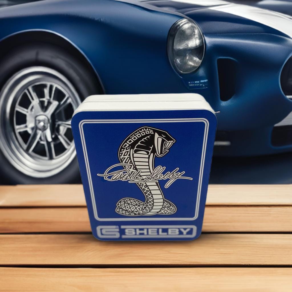Shelby Cobra Locking Key Cabinet, Officially Licensed Shelby Sign ...