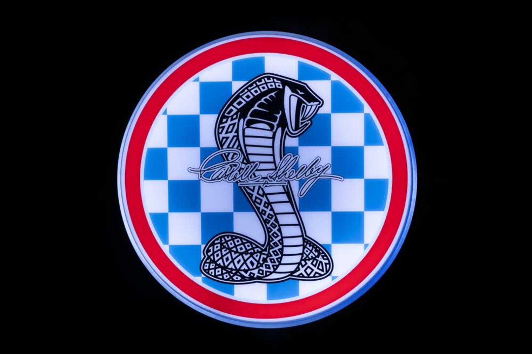 Shelby American Backlit Electric Sign Officially Licensed Shelby ...