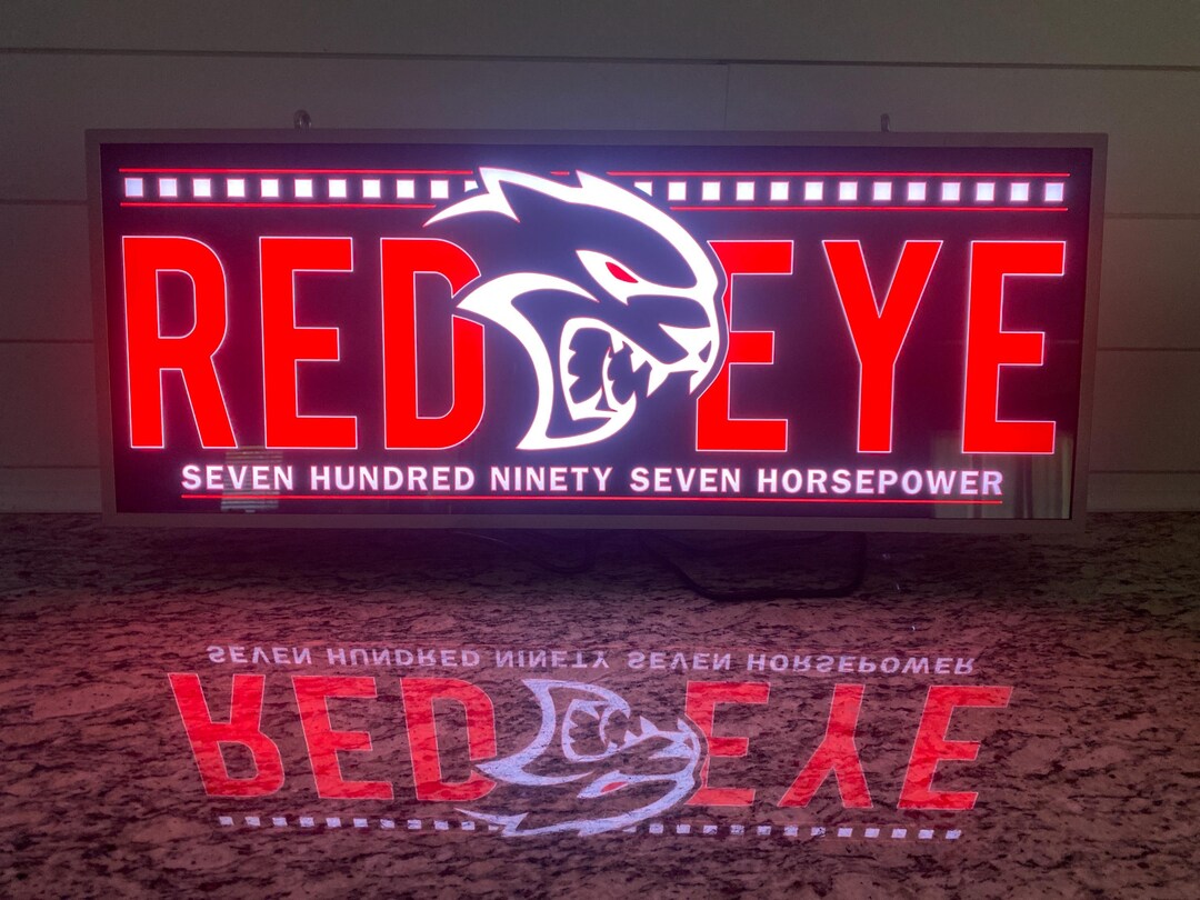 Dodge Hellcat Redeye | Officially Licensed Garage Decor | Christmas ...