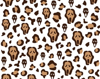 Leopard Print Ghost - Etsy