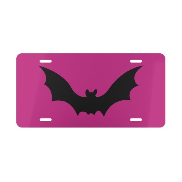 Bat License Plate - Etsy