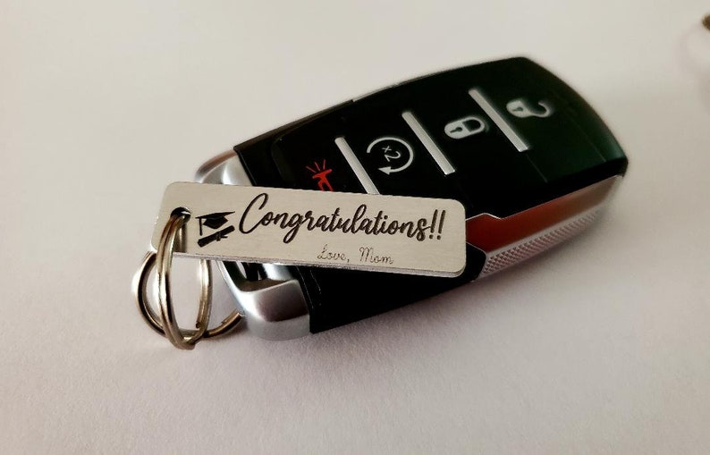 Personalized Laser Engraved Aluminum Key Tags Gift for Him - Etsy