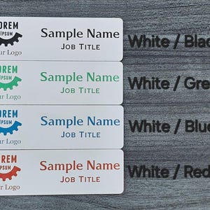 Custom Magnetic Name Tag: Personalized Office Employee Tag - Etsy