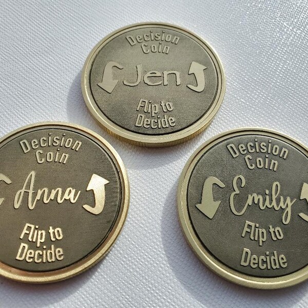 Laser Engraved Coin - Etsy