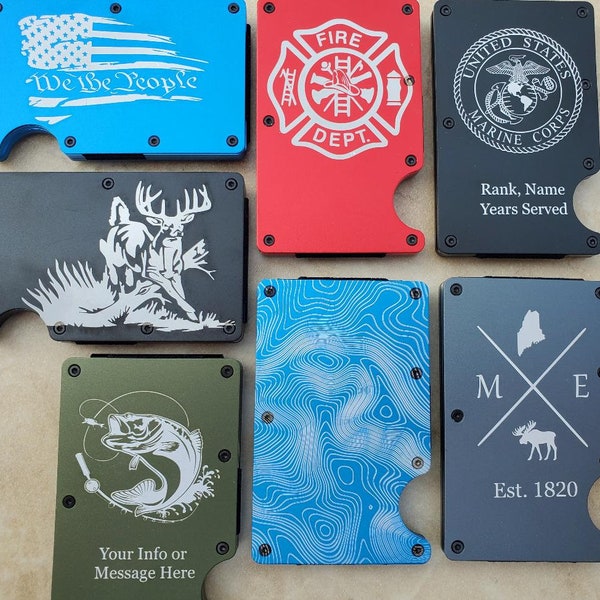 Metal Wallet Card - Etsy