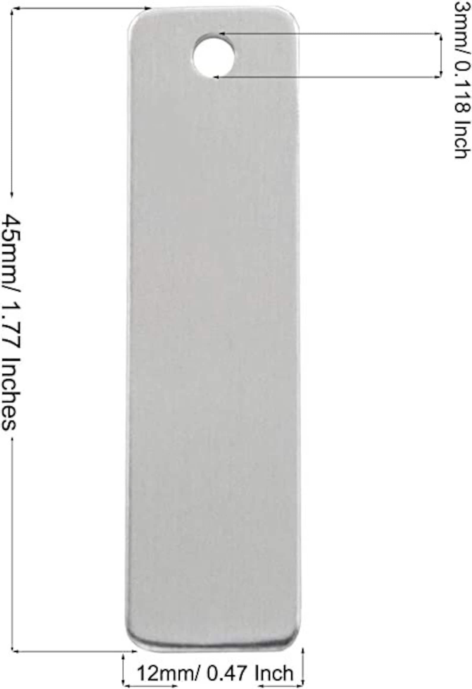 Personalized Laser Engraved Aluminum Key Tags Gift for Him - Etsy