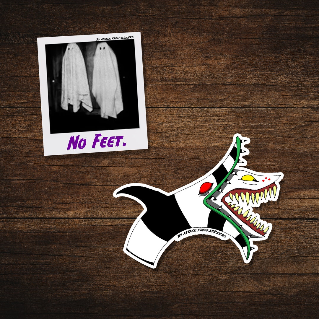 Beetlejuice Inspired Vinyl Stickers | Indoor/outdoor Decal - Horror ...