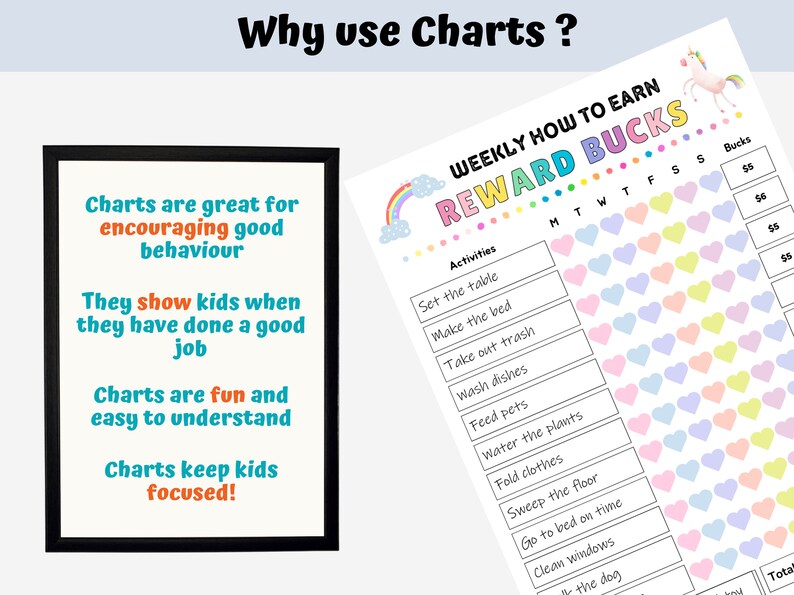 Editable Kids Reward Bucks, Printable, Mom Bucks, PDF Reward System for ...