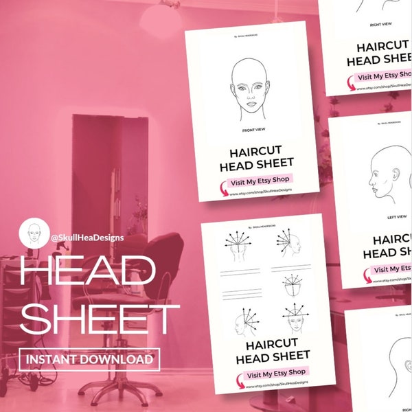 Head Sheet Diagram - Etsy