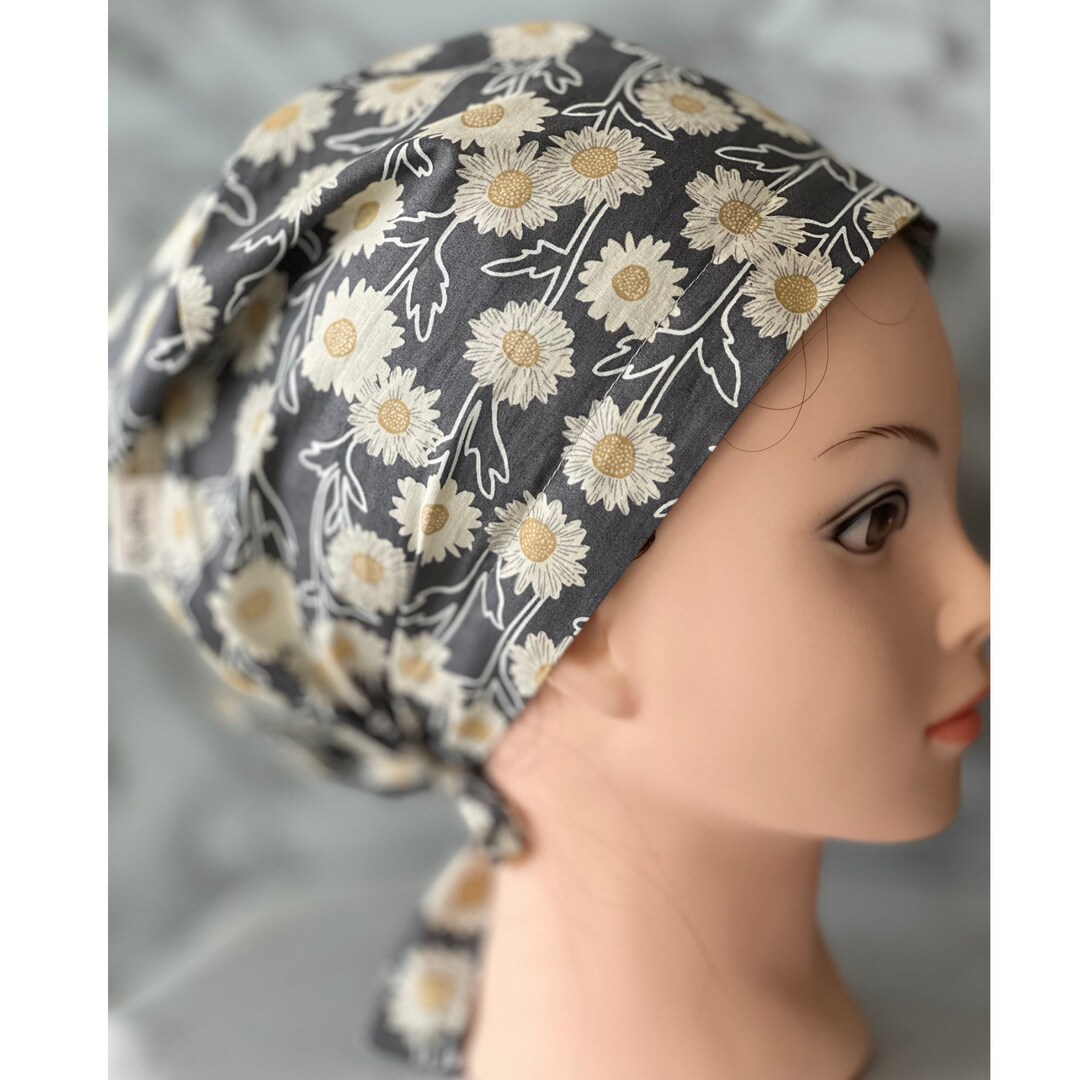 Women's Scrub Caps/cotton Scrubs/slouchy Cap/surgical Caps/comfy Nurse ...