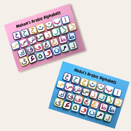 Arabic Arabic Alphabet Flashcards Arabic for Kids Arabic - Etsy