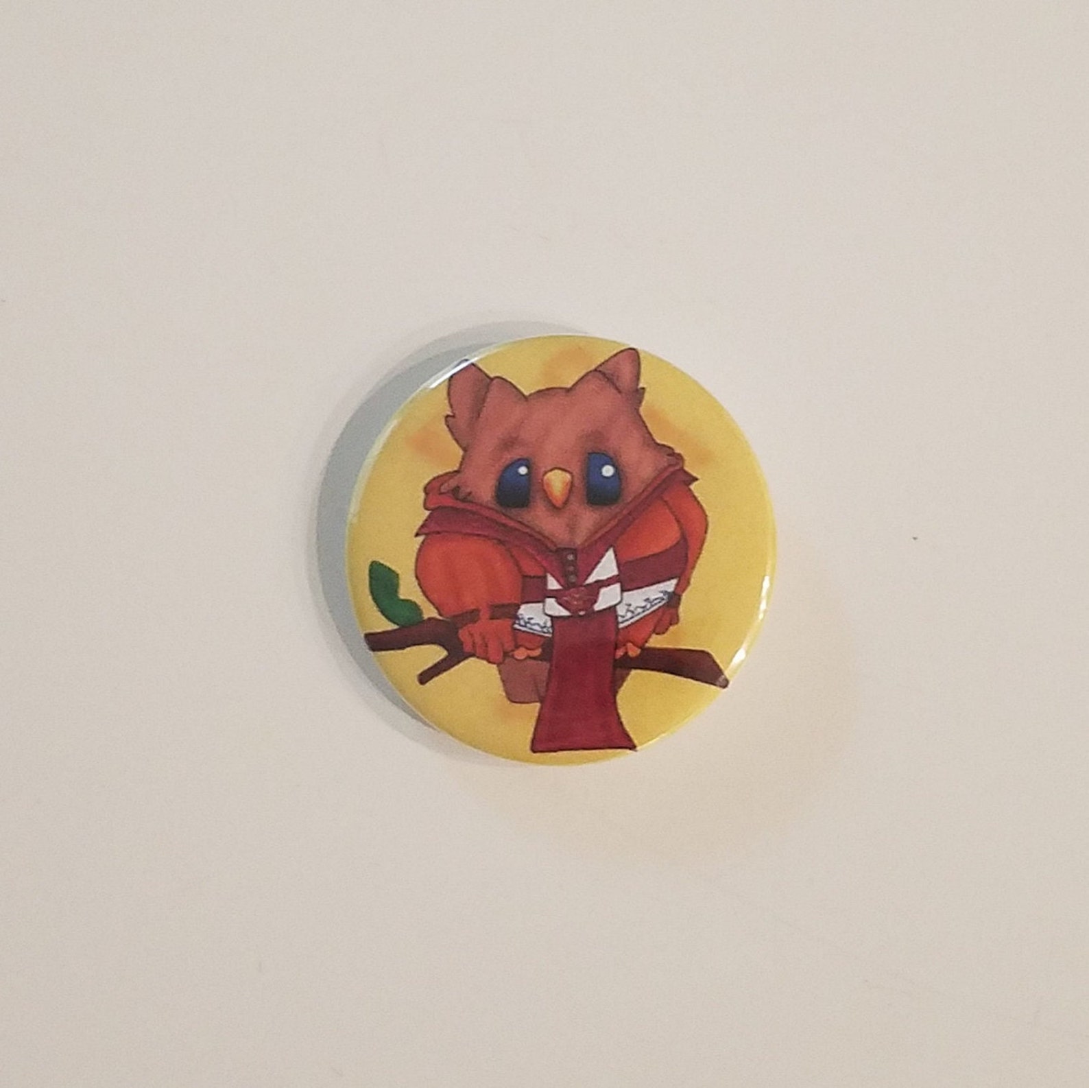 Legend of Zelda X Chibi - Rauru Owl Button | Zelda Fan Art - Etsy