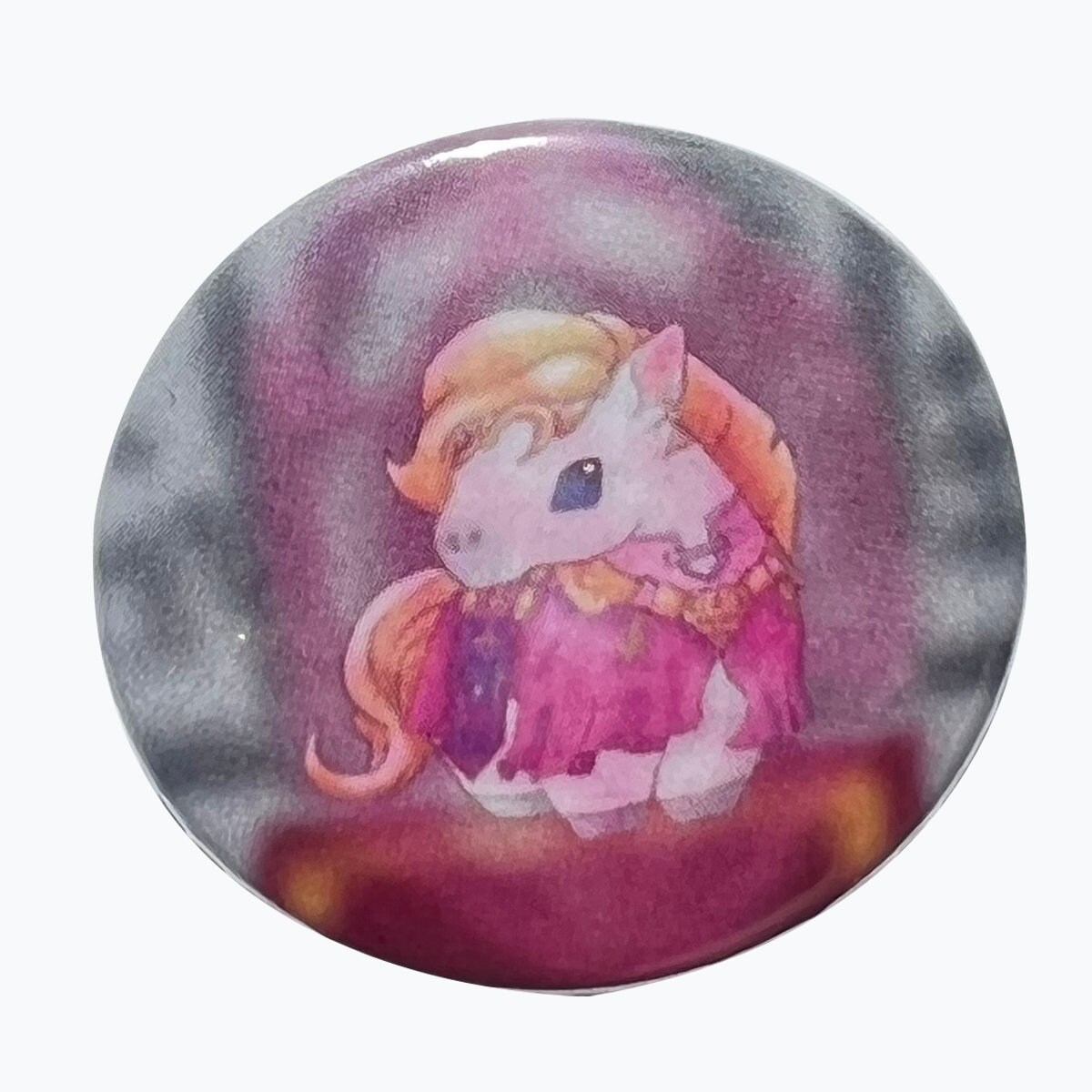 Legend of Zelda X Chibi - Adult Zelda Horse Button | Zelda Fan Art - Etsy