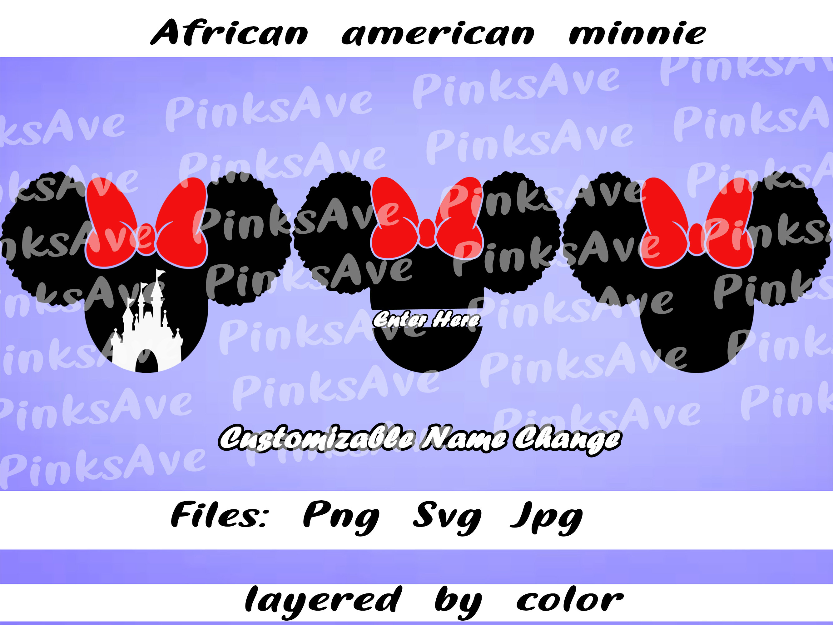 Minnie Mouse Puffs - Etsy