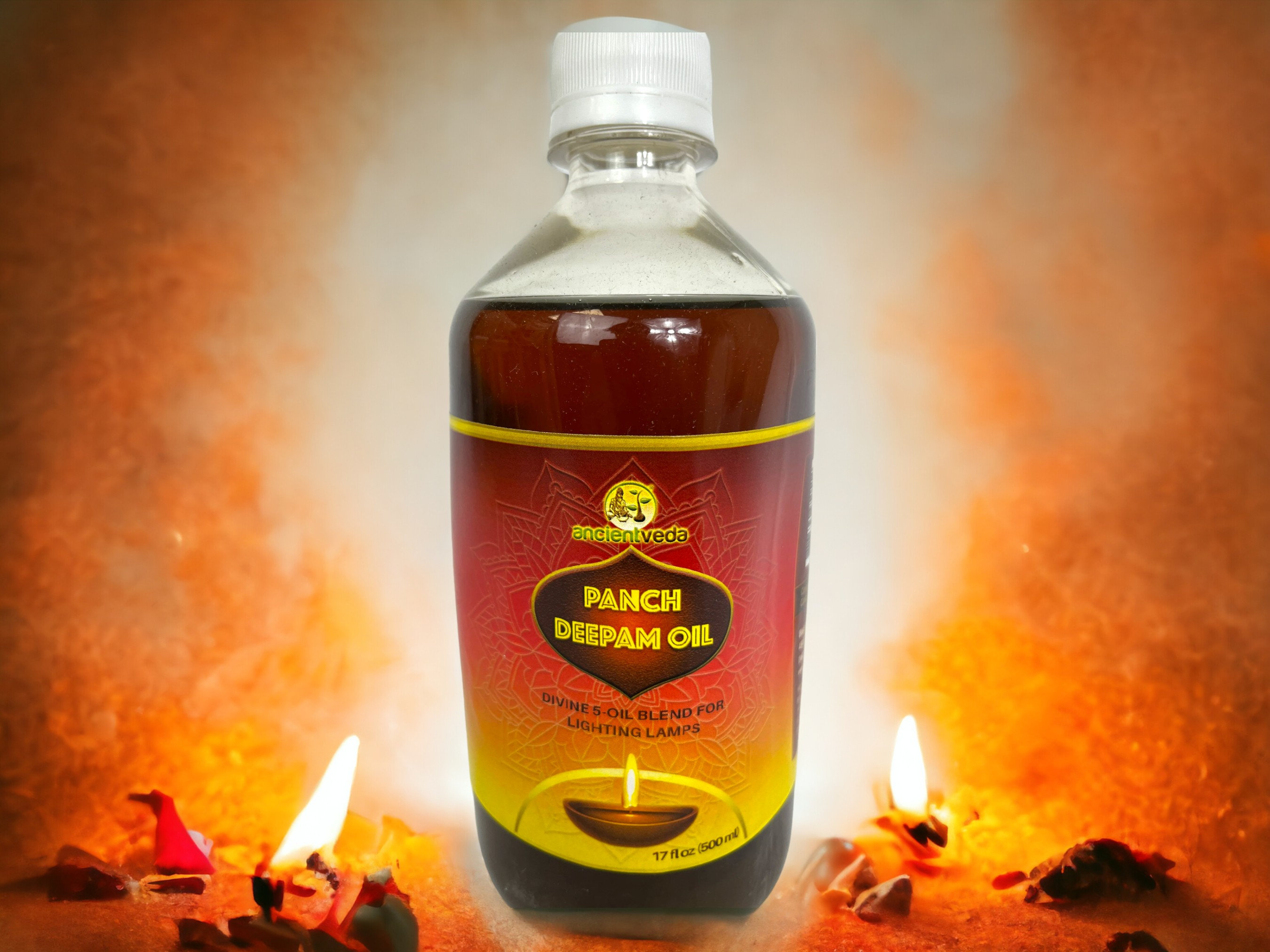 Ancient Veda Panch Deepam Oil/divine Oil/lighting Lamps/neem Oil, Mahua ...