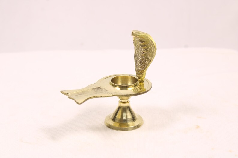 Black Shaligram Shivling With Brass Jalahari Yoni Base and Stand ...