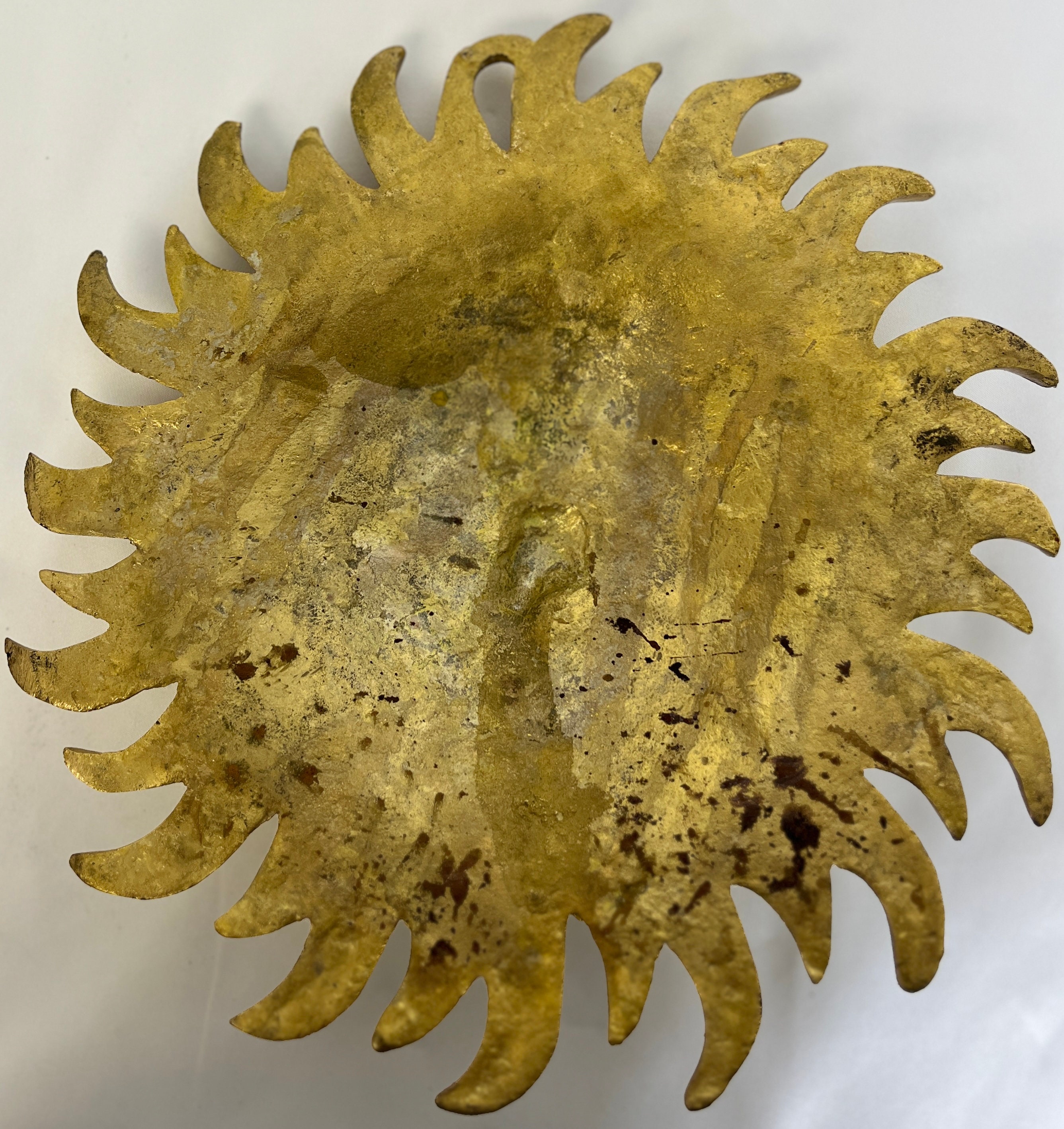 Brass Sun Face Idol Figurine Wall Hanging Statue Handmade Sculpture for ...