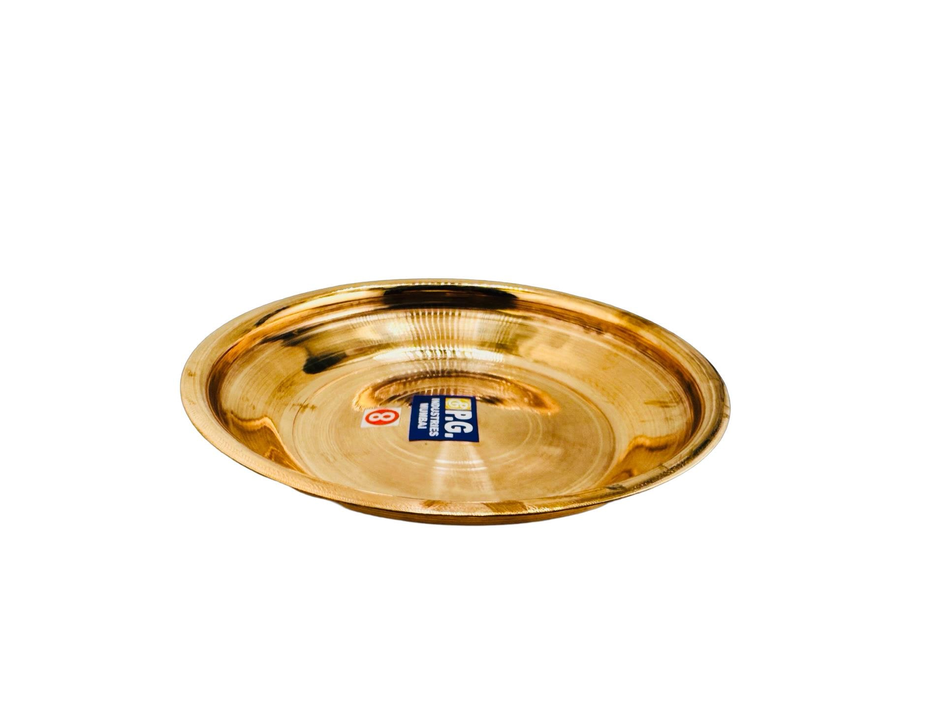 Pure Copper Pooja Thali/tamhan, Copper Dish for Puja, Decor Gift - Etsy