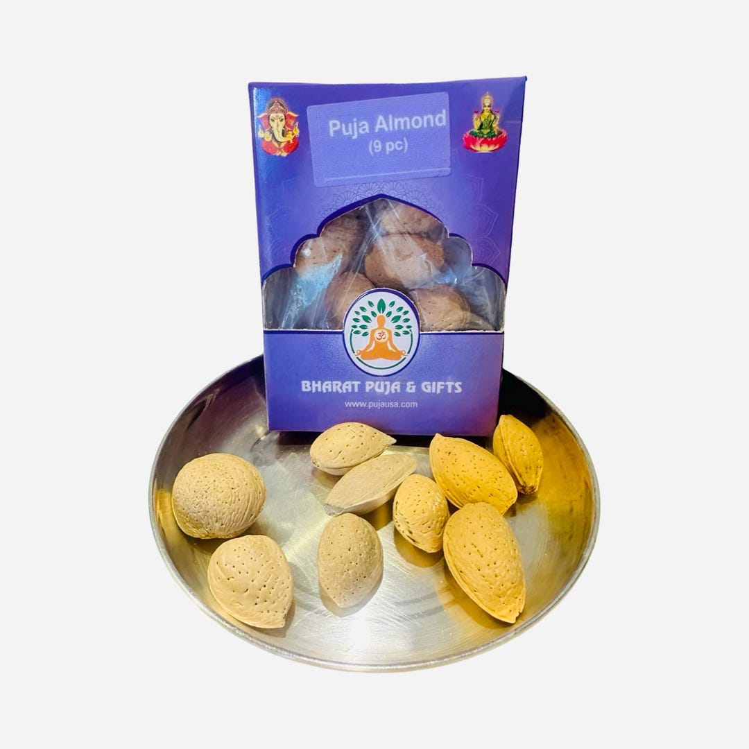 Puja Almonds With Husk | Whole Badam | Sabut Badam | Whole Almonds ...