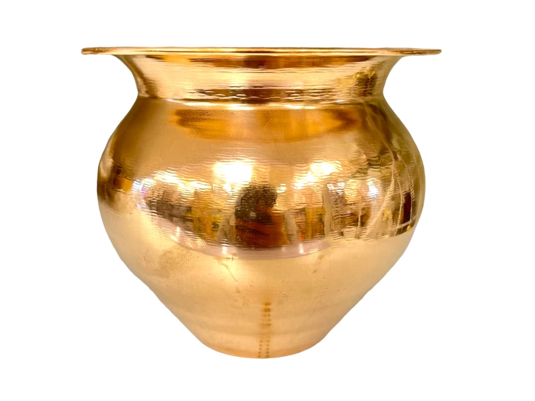 Copper Kumkuma Kalash, Pooja Kalash, Copper Chambu Lota, Tamba Ka Lota ...