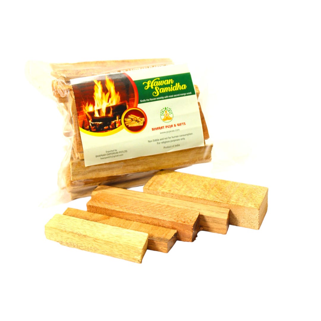 Sacred Havan Samidha | Mango Wood | Hawan Wood for Puja Rituals ...