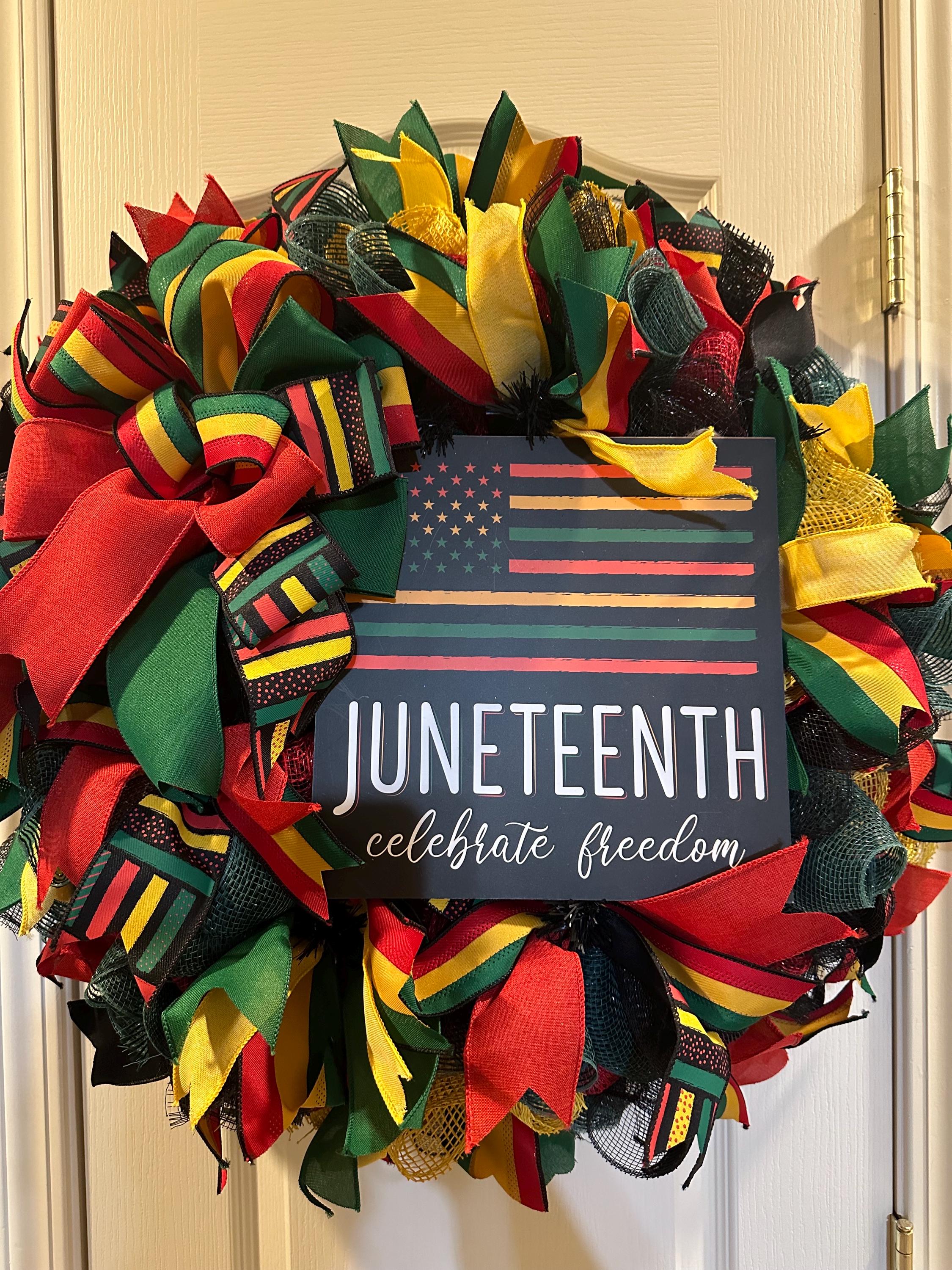 Juneteenth Wreath - Etsy