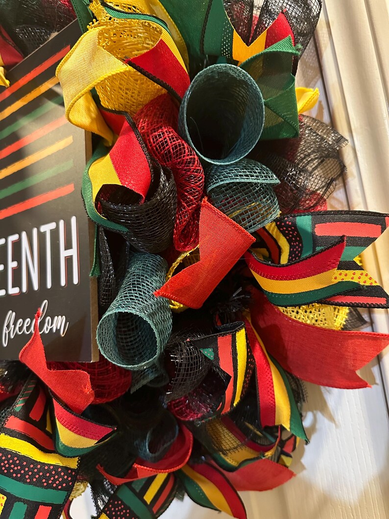 Juneteenth Wreath - Etsy