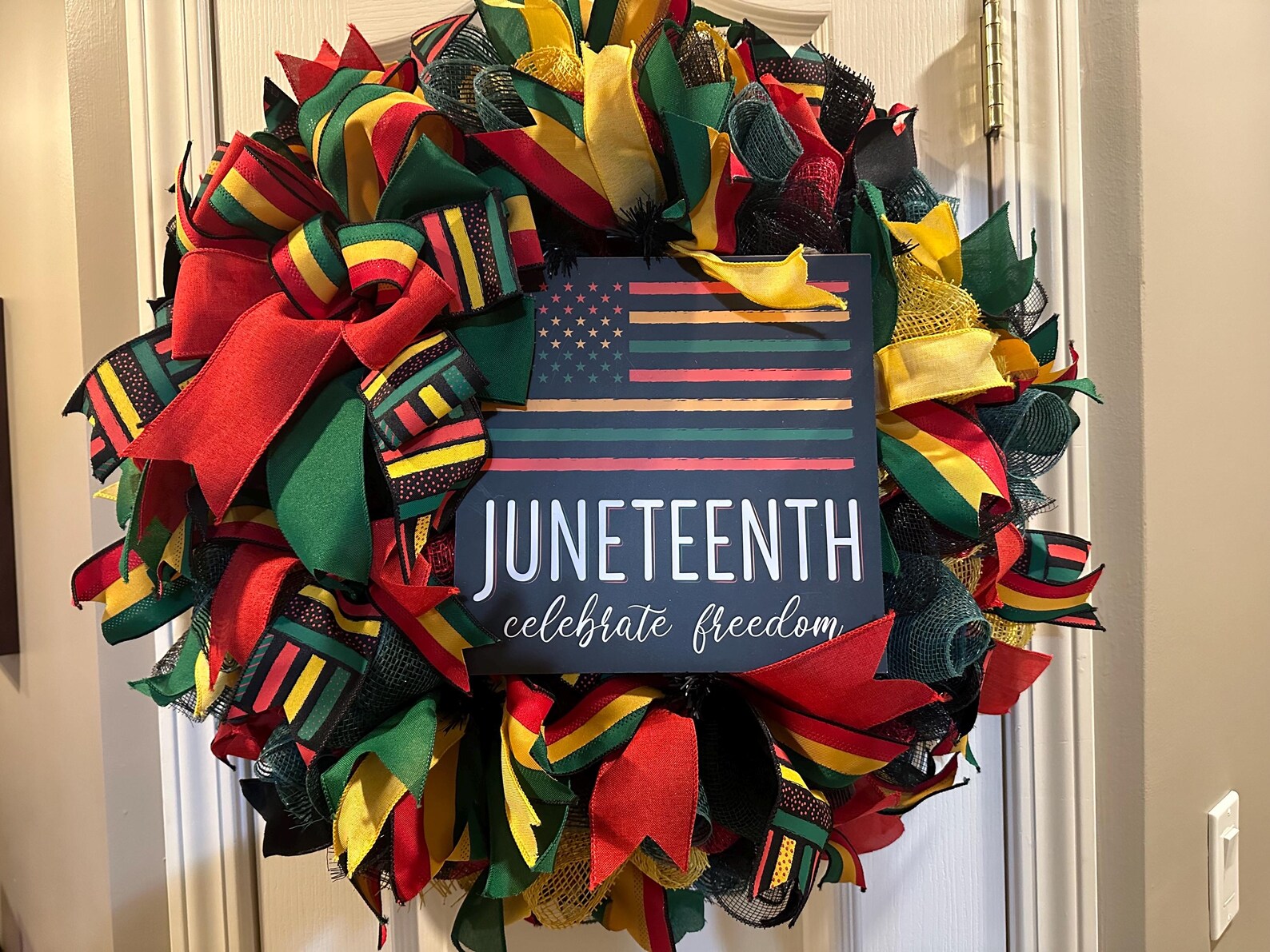 Juneteenth Wreath - Etsy