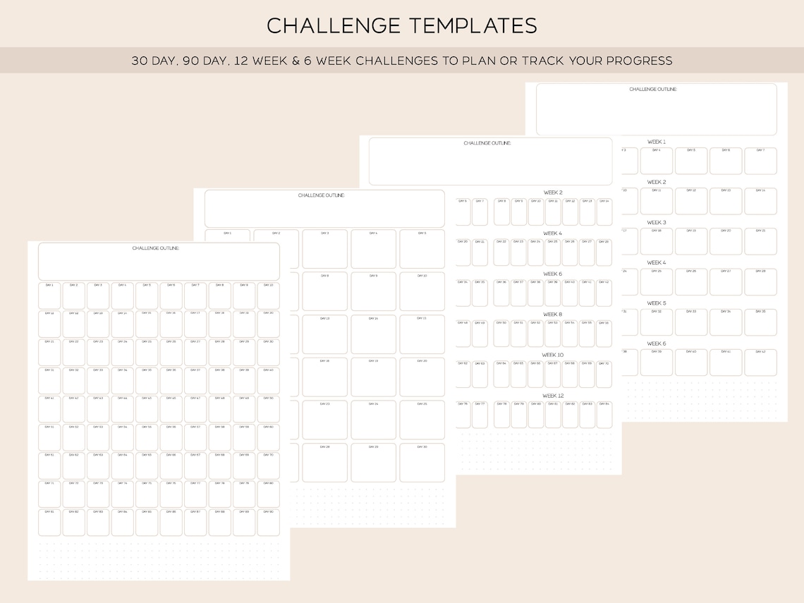 ONENOTE FITNESS PLANNER | Digital Workout Template to Track Progress ...