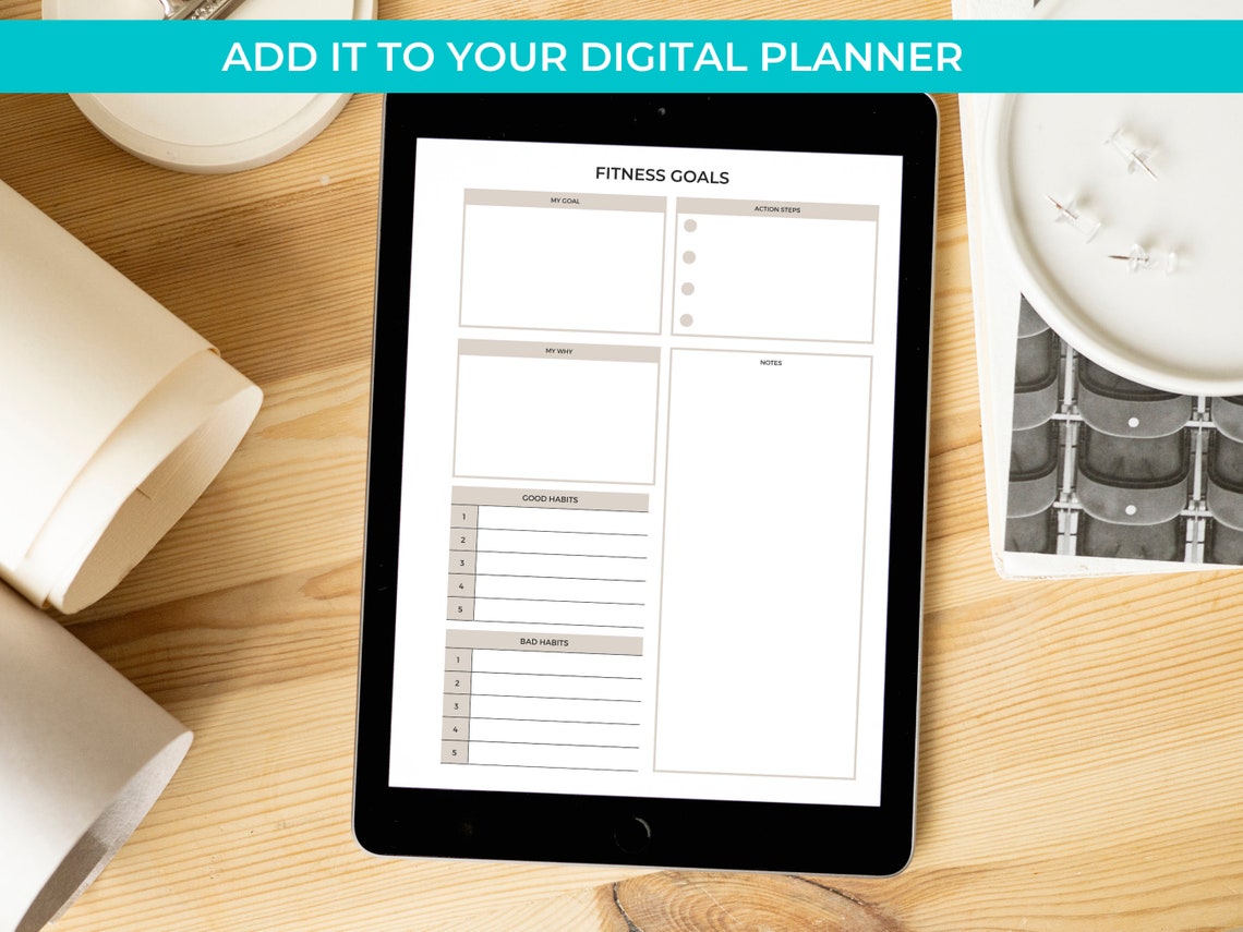STUDENT PLANNER Templates Editable Canva Templates Goodnotes Study ...