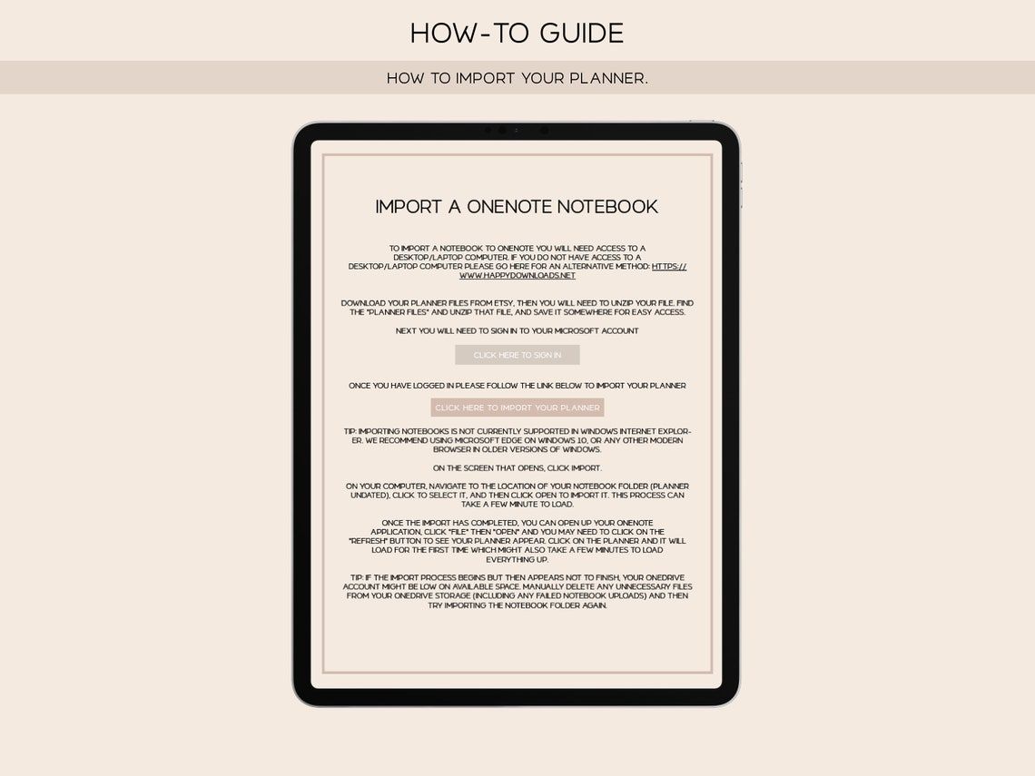 ONENOTE FITNESS PLANNER | Digital Workout Template to Track Progress ...