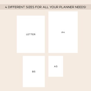 DIGITAL BUDGET PLANNER, Printable Planner Sheets, A5 Planner Inserts ...