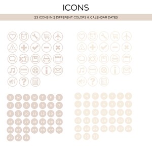 DIGITAL PLANNER STICKERS, Digital Sticker Pack, Goodnotes Stickers for ...