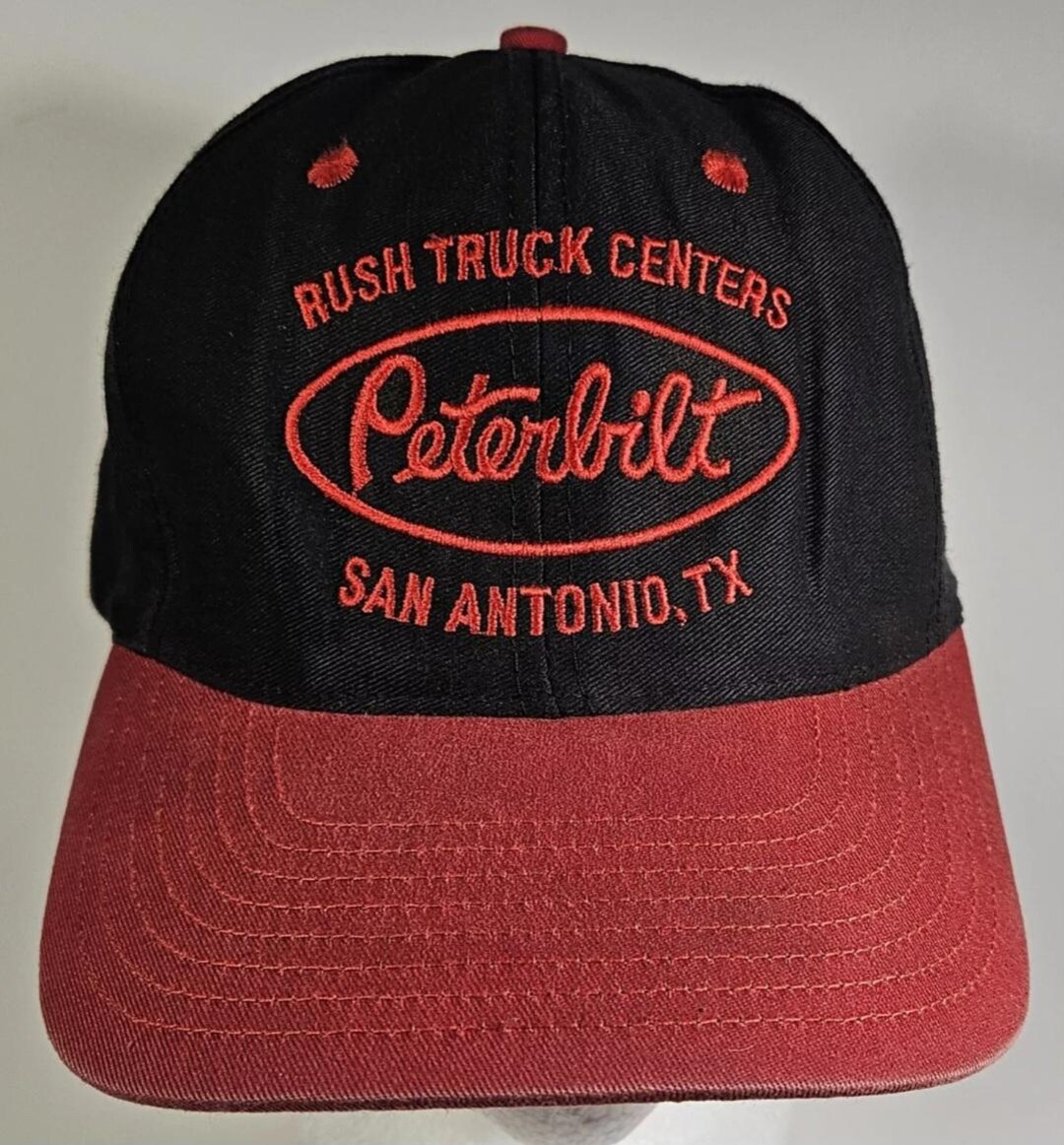 Vintage Peterbilt Rush Truck Centers San Antonio, TX Snapback Hat Cap ...