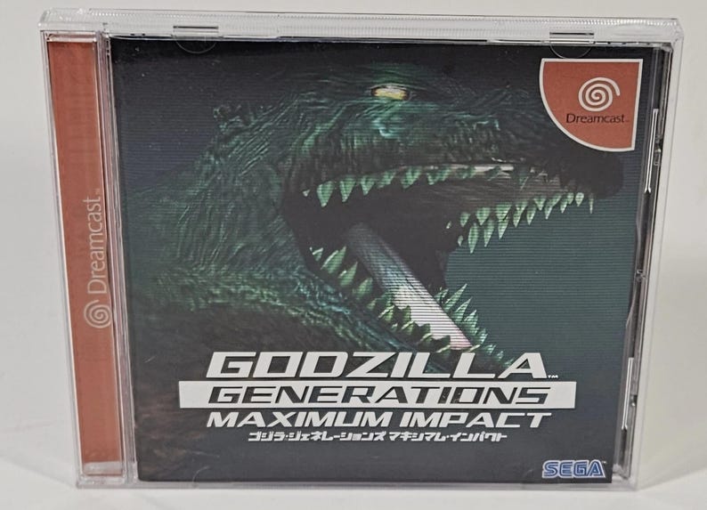 Godzilla Generations Maximum Impact (sega Dreamcast, 1999) Japanese (NTSC-J) Complete in Box! - Etsy