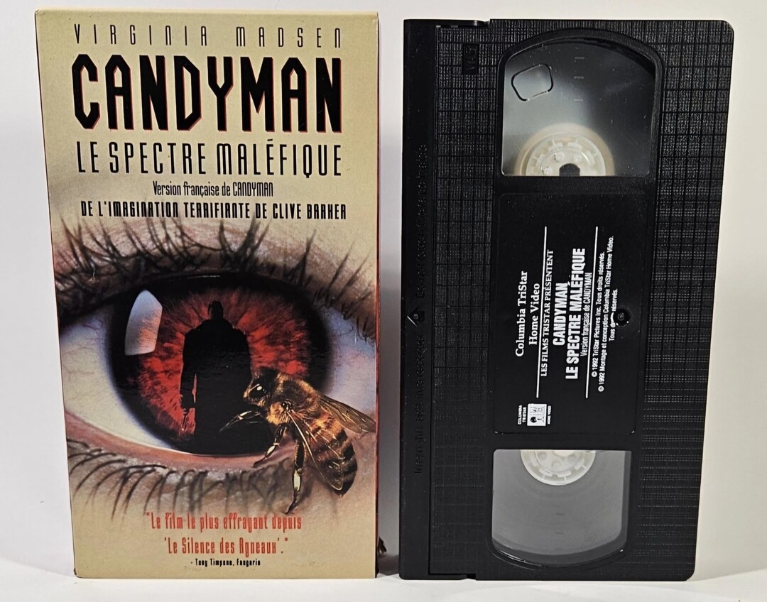 Candyman | French NTSC Version | VHS Video Tape 1992 | Virginia Madsen ...