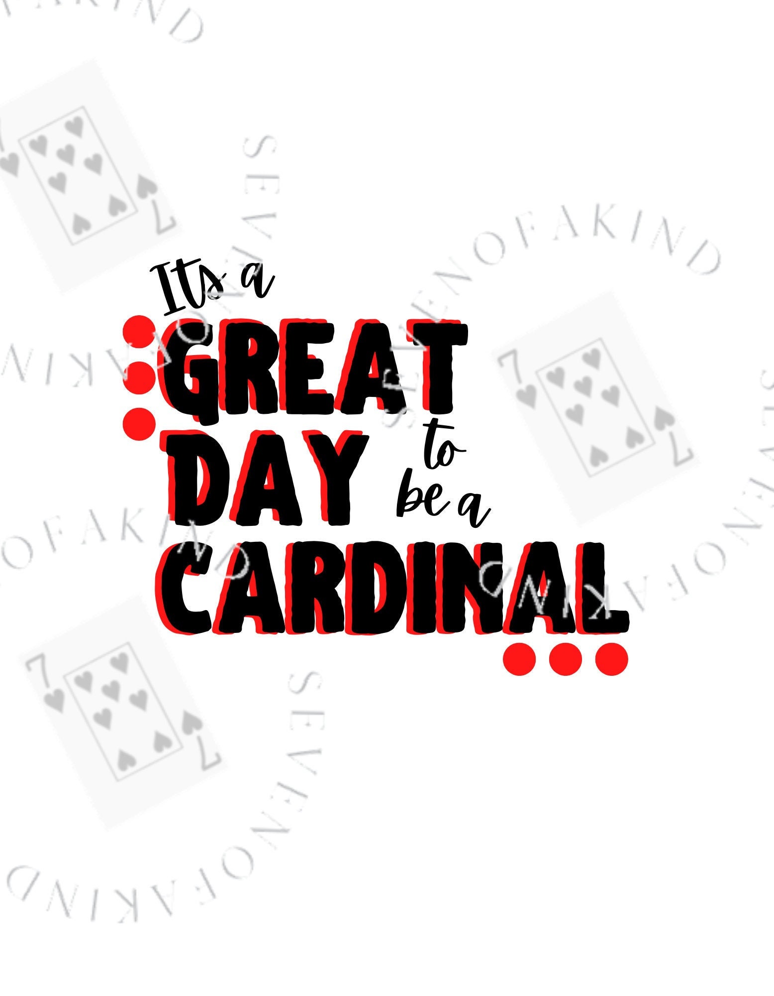 Great Day to Be a Cardinal-png-digital Download-football-spirit-school ...