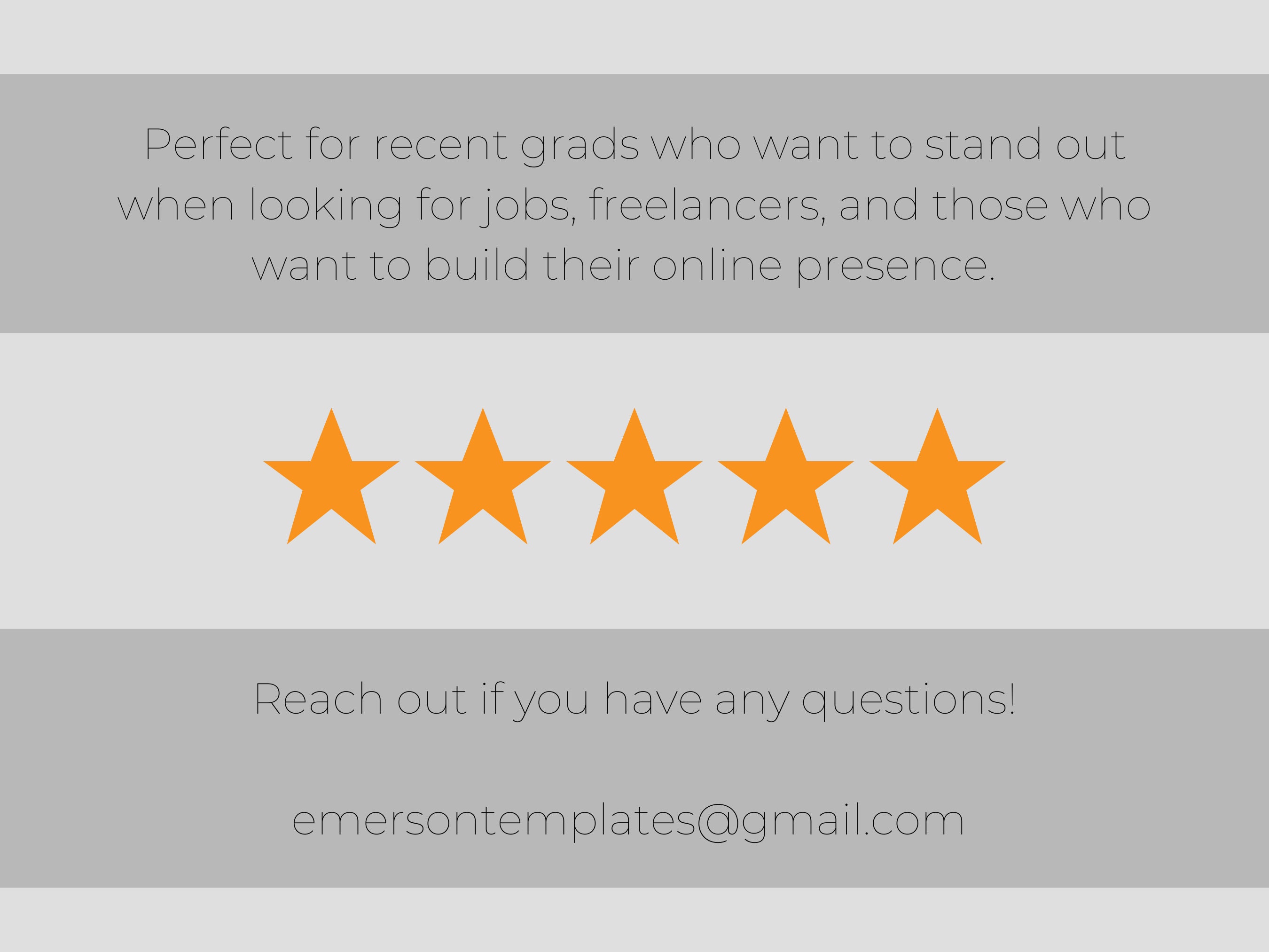 Gmail Email Signature Template, Professional and Modern Email Signature ...