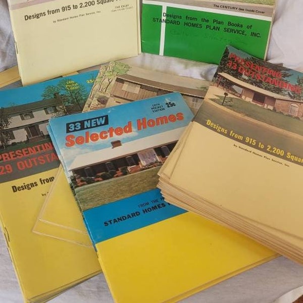 1970s House Plans - Etsy