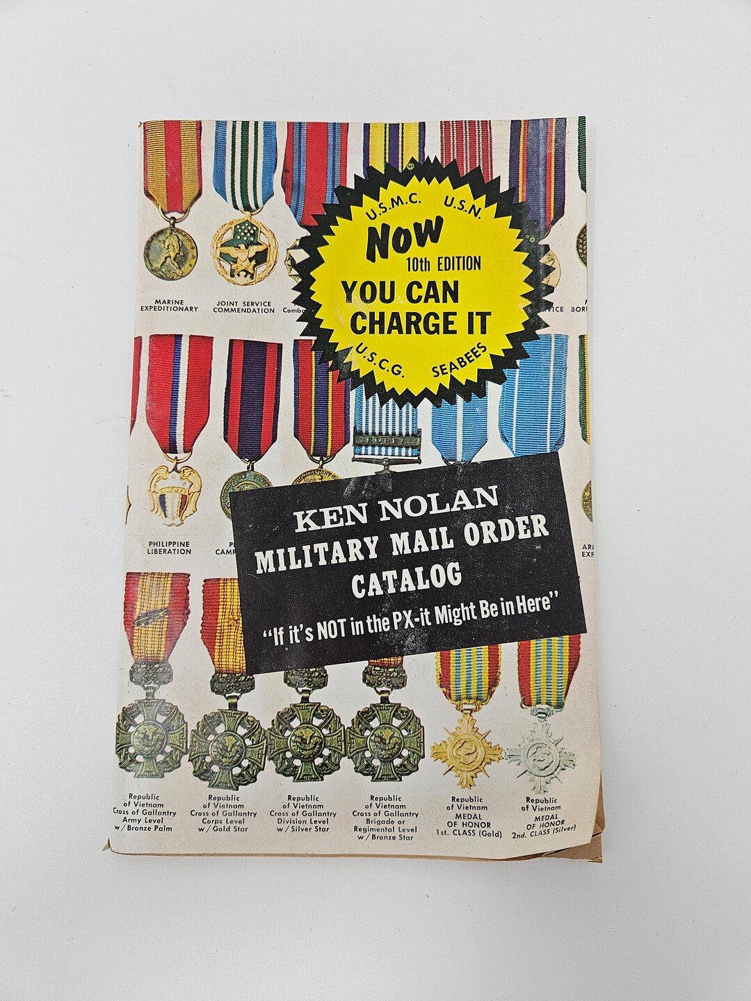 Vintage 1960s 1970s Ken Nolan Military Mail Order Navy Marines Seabees ...