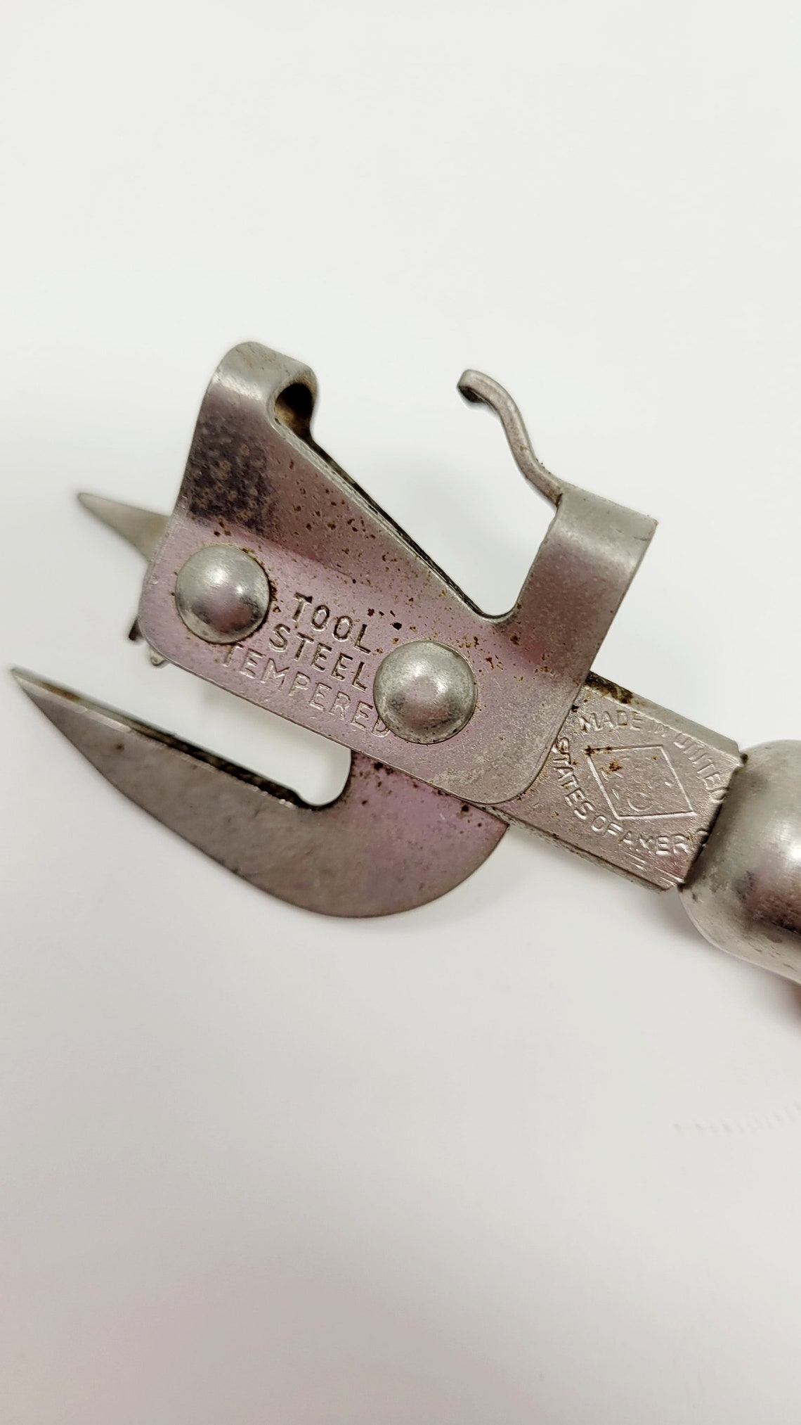 Vintage 1950s Red Wood Handled Kitchen Tools Utensils Can - Etsy