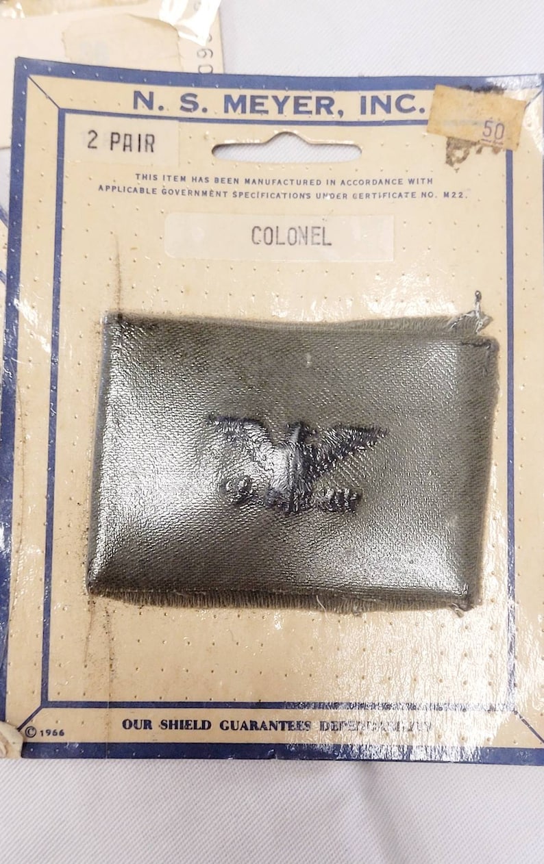 1960s US Army Sew-on Patch Insignia General Air Defense Artillery ...